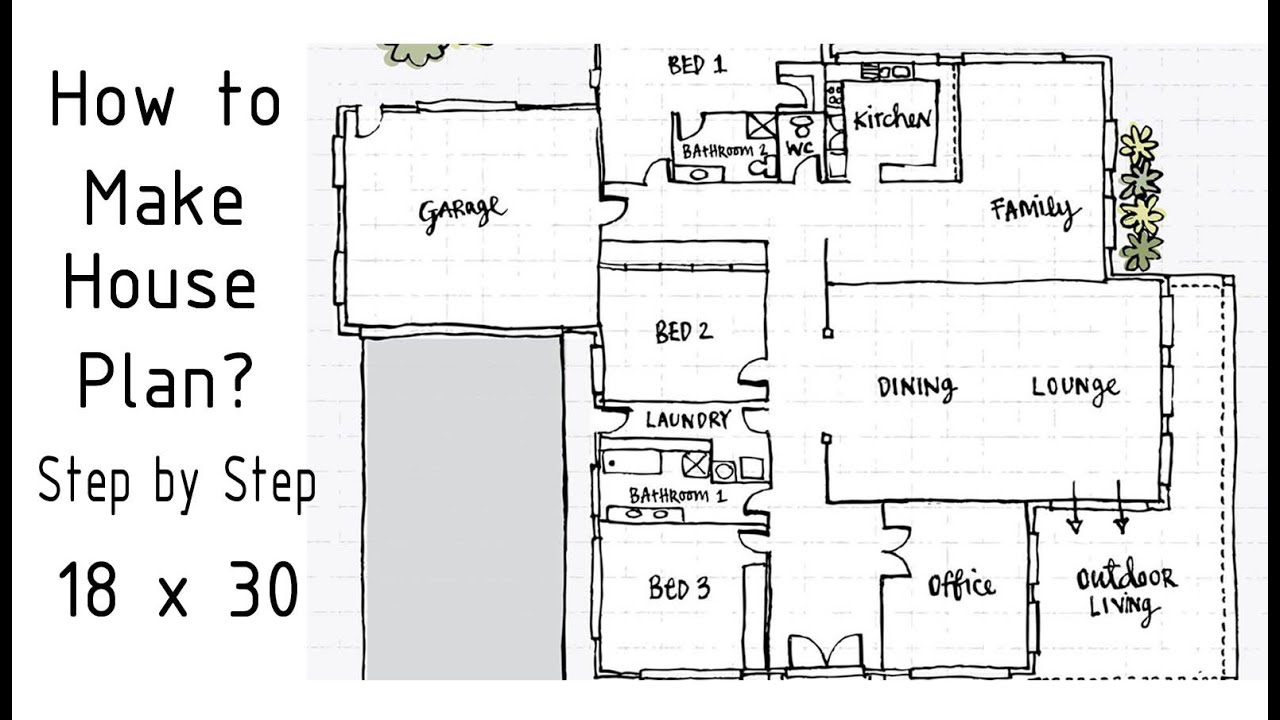 How To Make 18 X 30 House Plan Step By Step YouTube how-to-make-18-x-30-house-plan-step-by-step-youtube