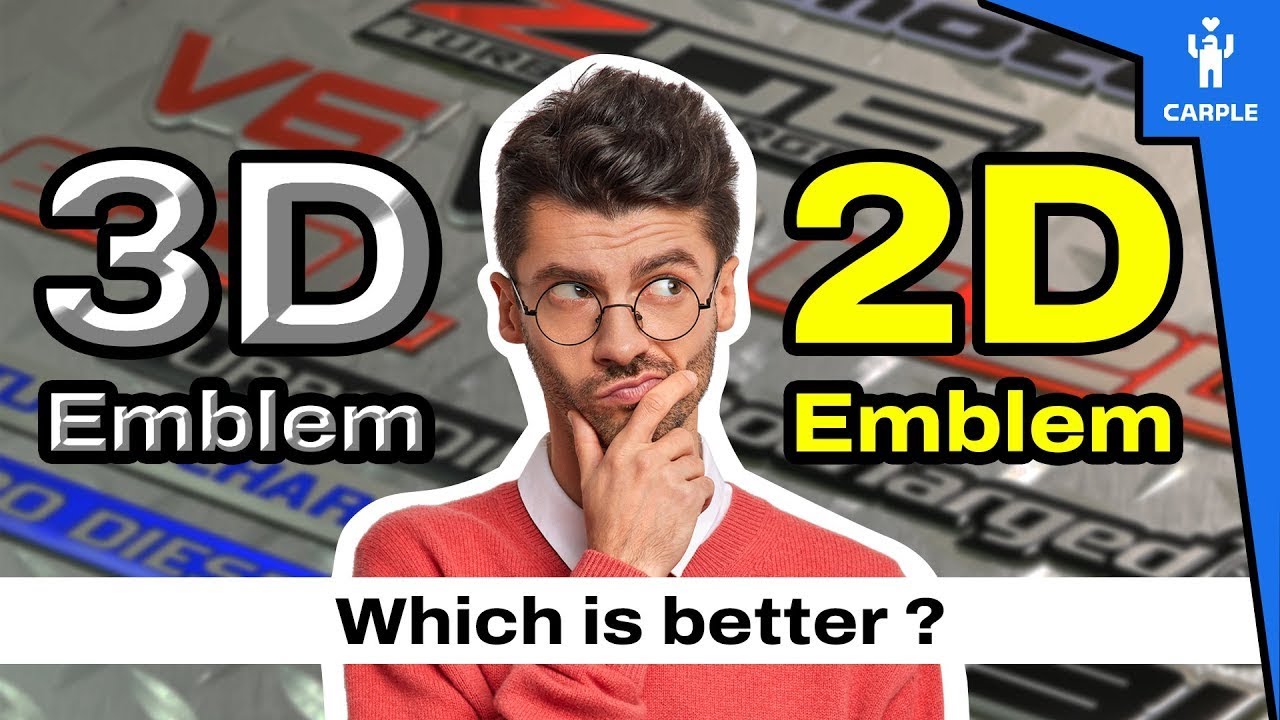 "Best for Your Car ! Embossed or Flat Emblems?" - YouTube
