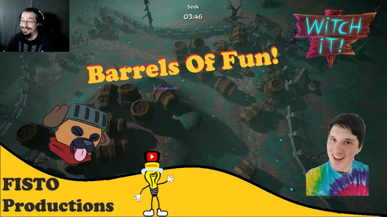 Barrels Of Fun | Prop Hunt | Witch It - YouTube