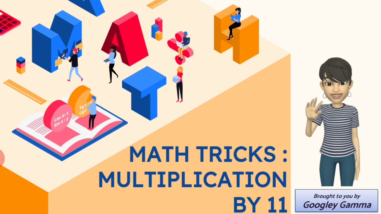 Math Tricks : Multiplication By 11 (English) - YouTube