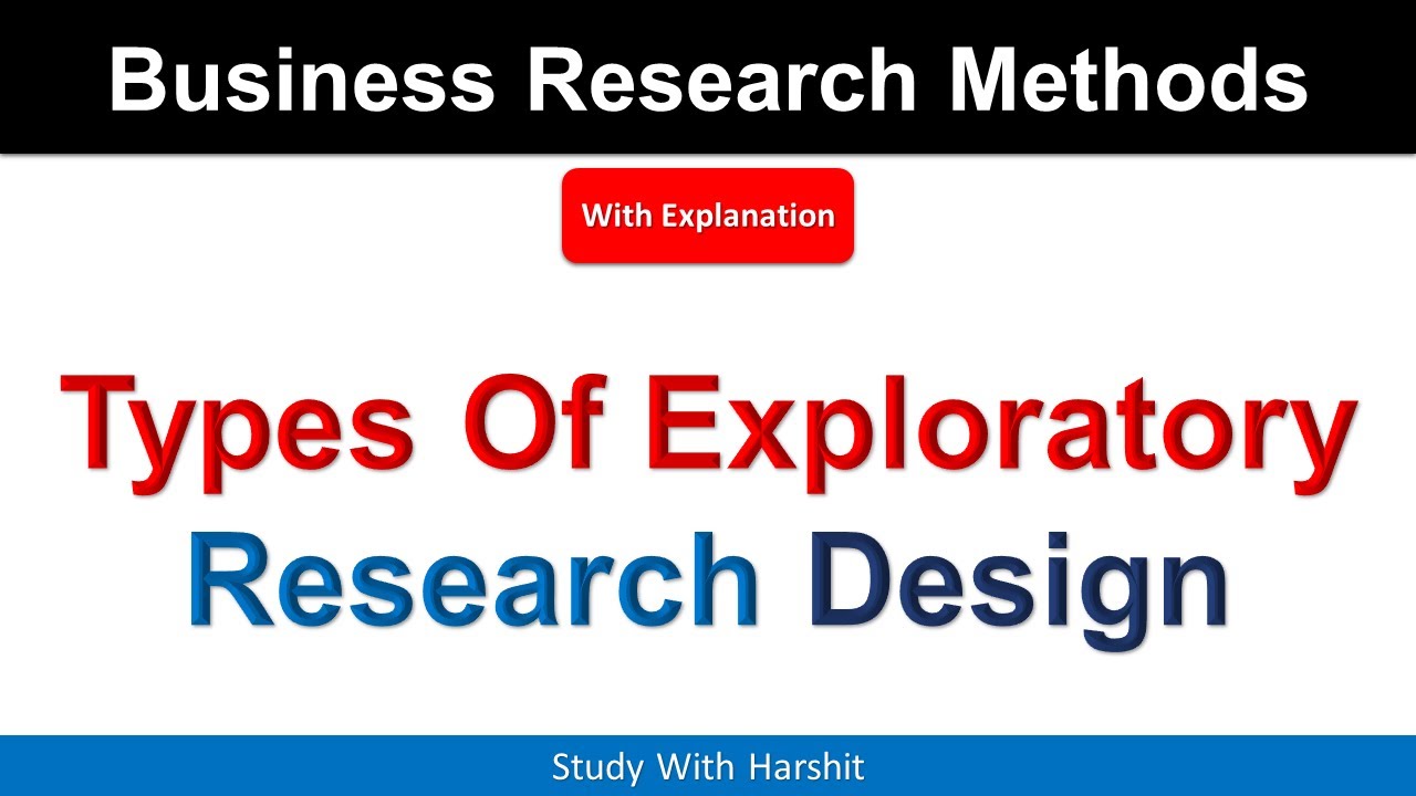 Types Of Exploratory Research Design - YouTube