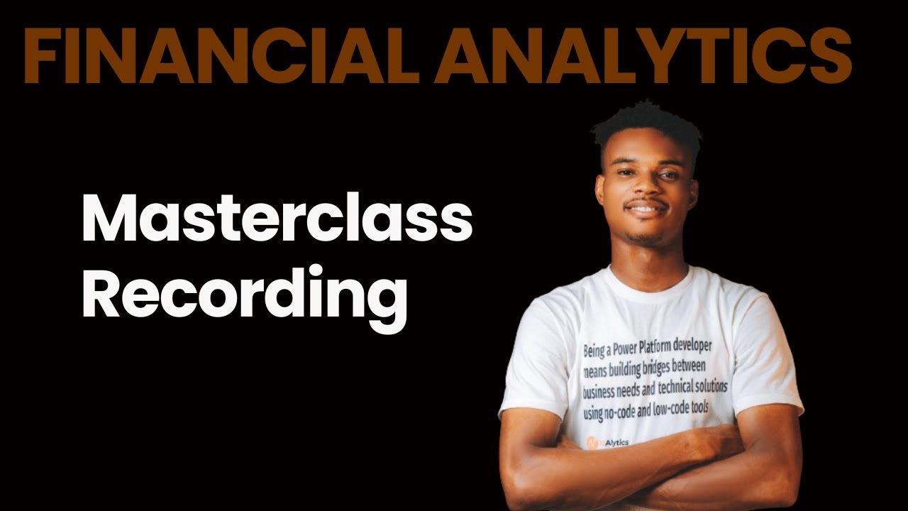 How to leverage Power BI as a Financial Analyst (Real-Life Project ...