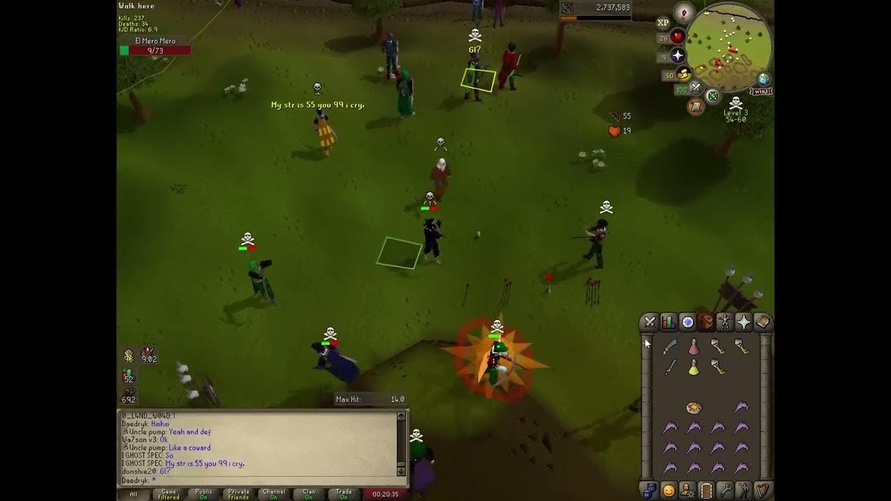 Osrs F2p Pure Pking - Bleed it Out - 32 Kills, 4 Deaths - YouTube