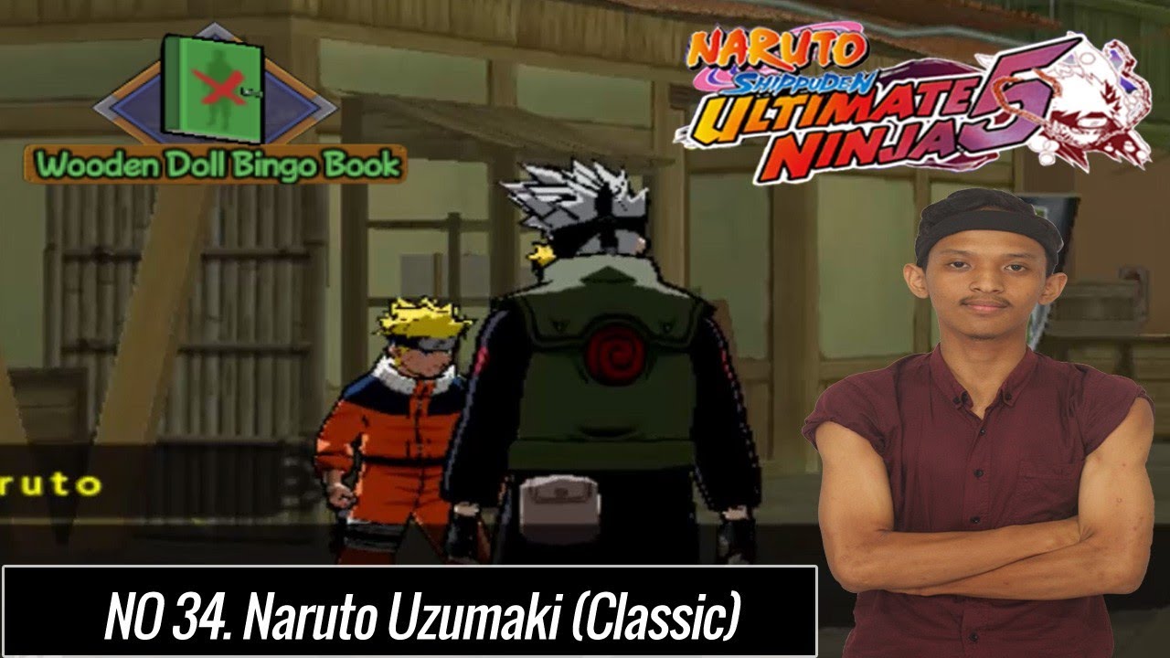 Wooden Doll Bingo Book - No 34. Naruto Uzumaki (Classic) | Naruto ...
