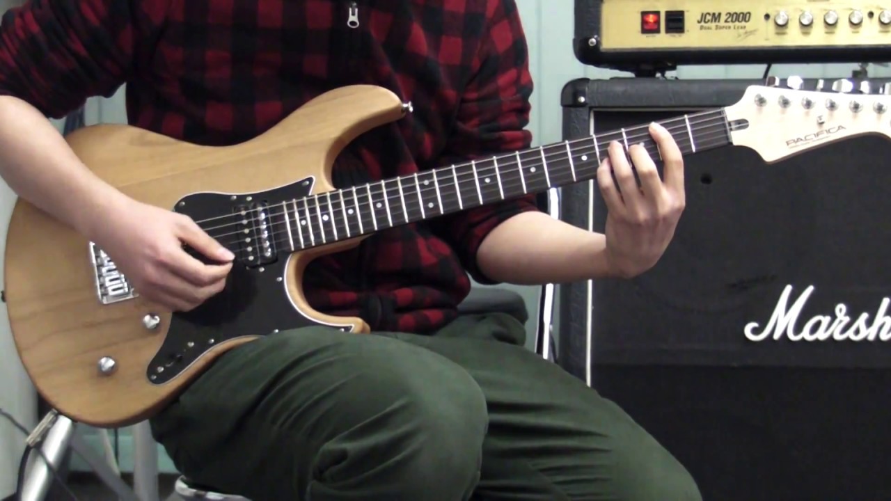 yamaha pacifica 120h ② - YouTube
