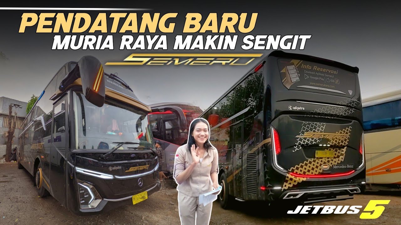 PO SEMERU PENDATANG BARU JALUR MURIA RAYA‼️ORA TANGGUNG² LANGSUNG PAKE ...
