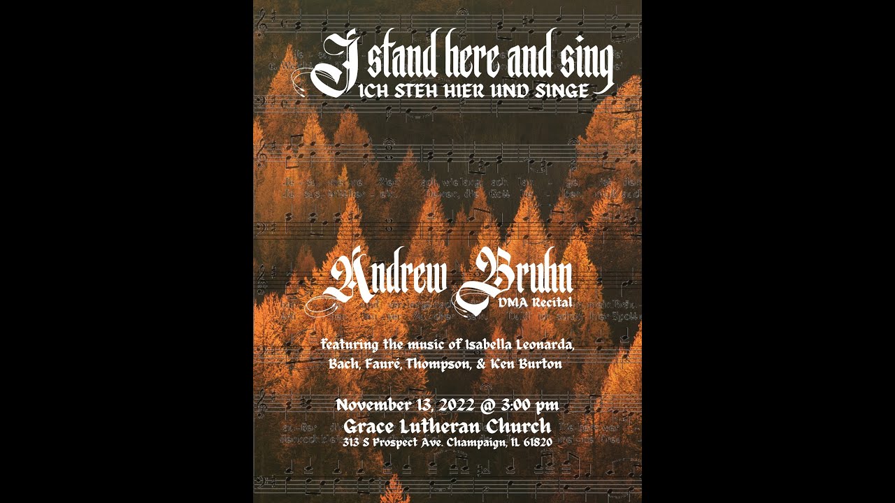 Andrew Bruhn's DMA Recital - YouTube