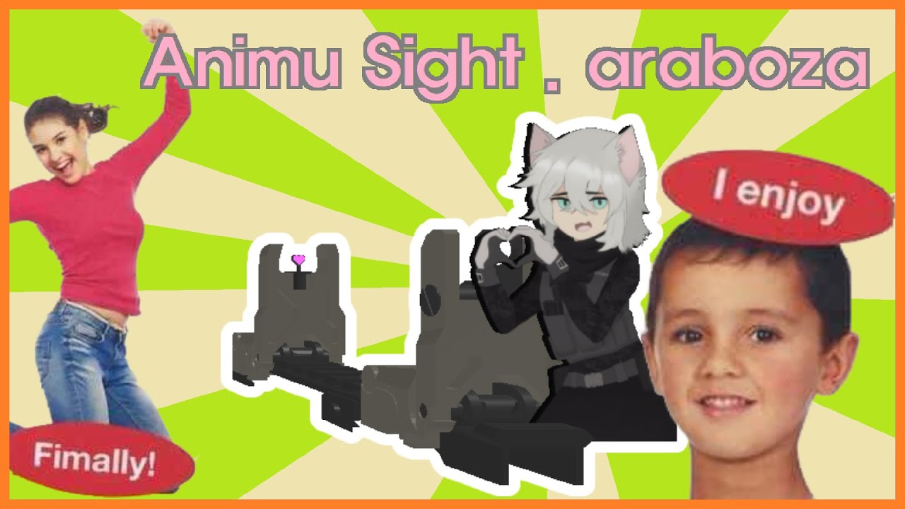 [팬텀포스] 부착물 대신 써드림#1 : 10덕-싸이트 리뷰하는 영상 (Phantom Forces Animu Sight ...