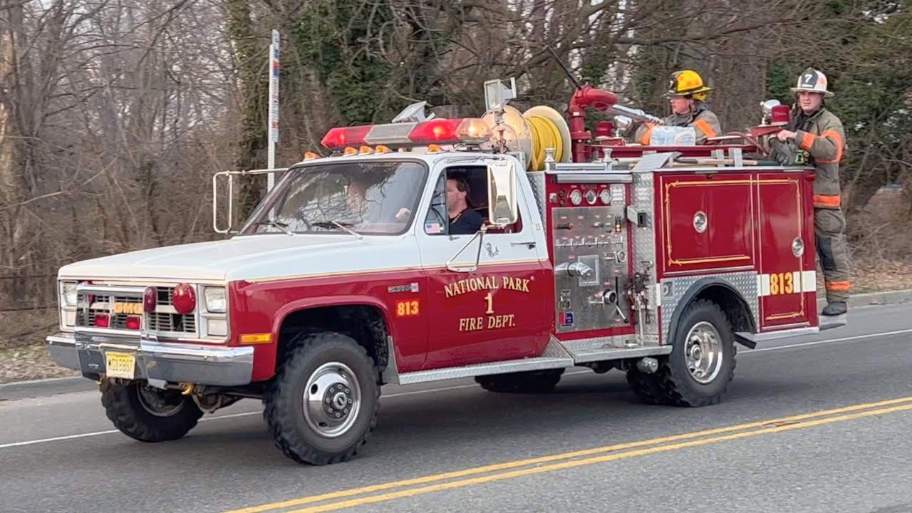National Park Brush 813 Responding (tailboard Riding) - YouTube