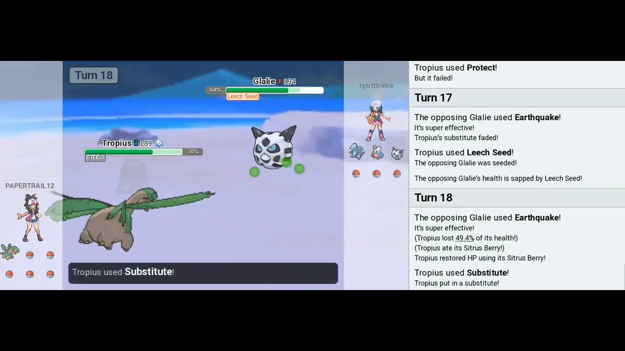 A little Tropius fun - YouTube