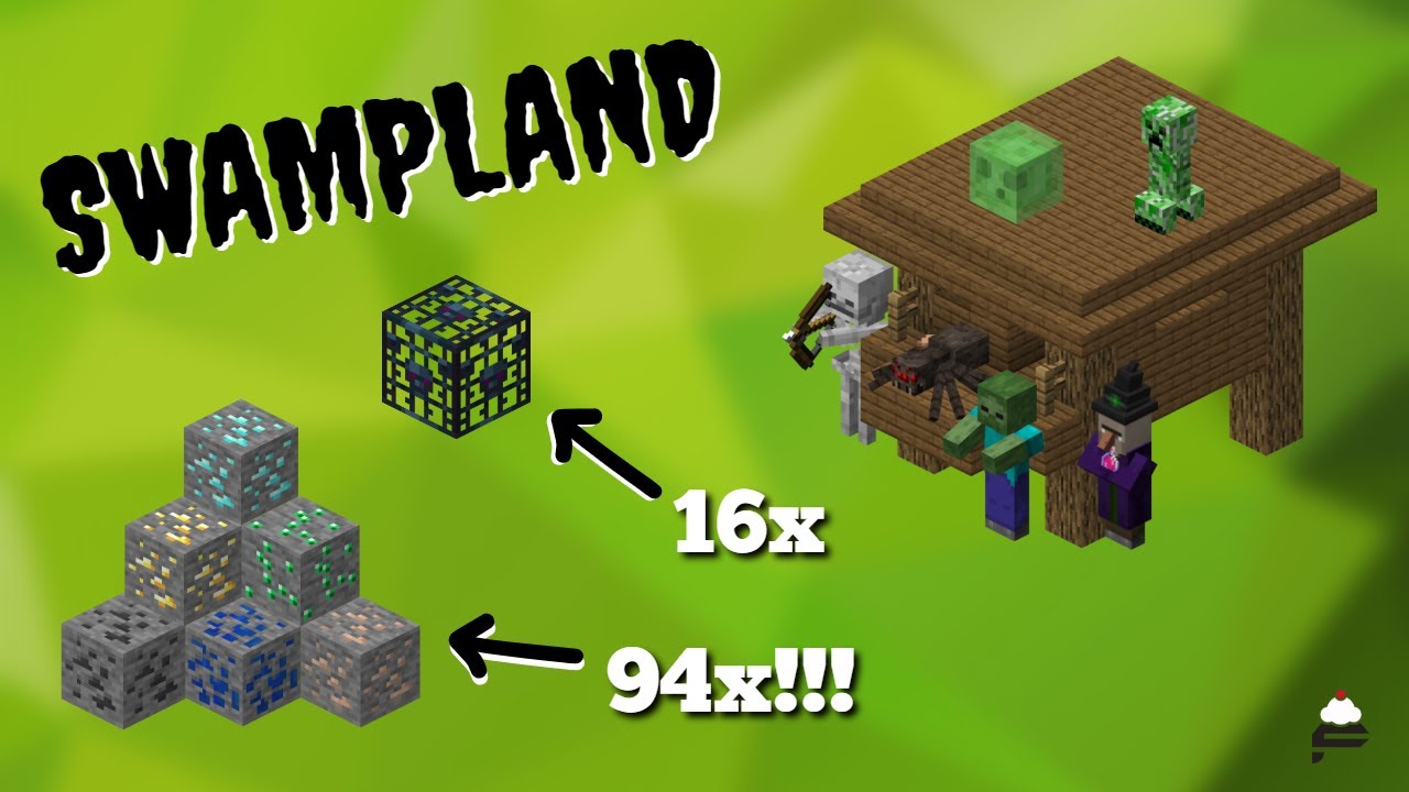 DIAMONDS Clearing The Swamp Island Episode 15 CubeCraft Skyblock diamonds-clearing-the-swamp-island-episode-15-cubecraft-skyblock