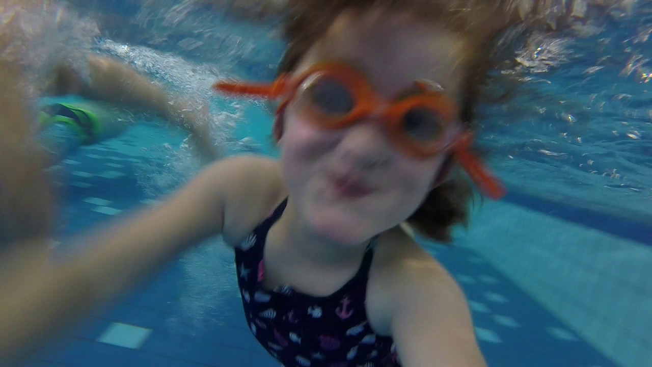 Twin Girls Testing out GoPro Hero5 Session Underwater - YouTube
