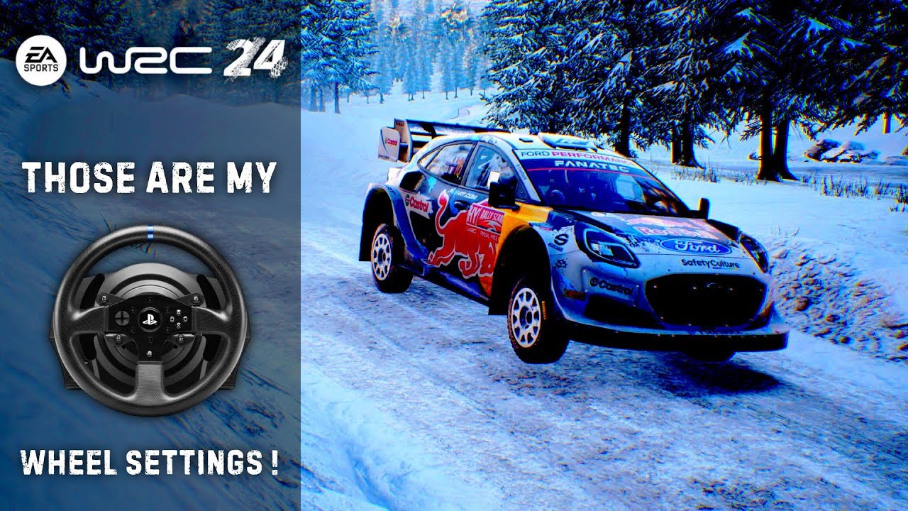 EA SPORTS WRC | T300 RS GT FFB Settings ! - YouTube