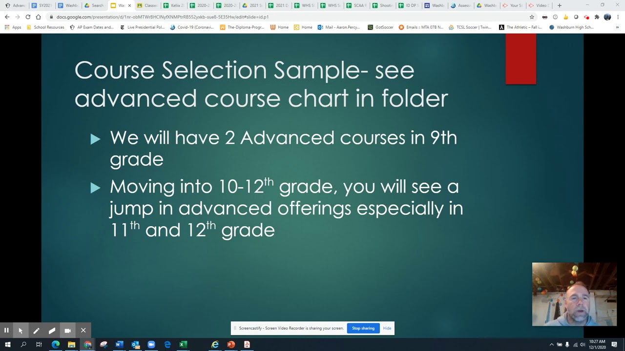Advanced Academics IB & AP Coordinator, Aaron Percy - YouTube