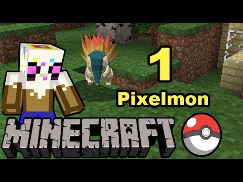 Minecraft- Pixelmon Let's Play w/1UpCupCake Pick Your Starter - YouTube