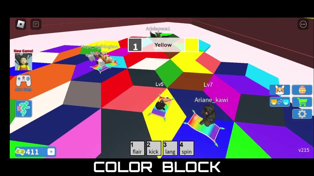 ROBLOX | COLOR BLOCK | GAMEPLAY#12 | ARIANE&ERIKA VLOGAMING - YouTube