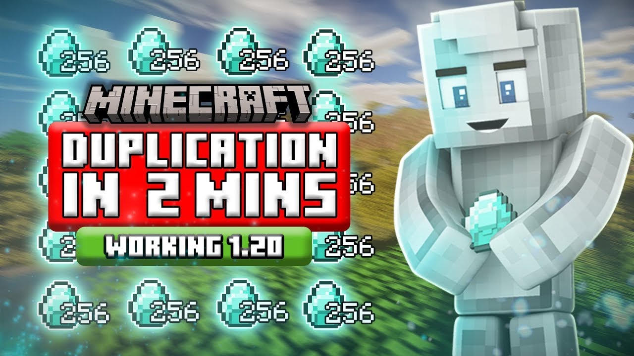 How to Duplicate Items in Minecraft on any 1.20+ (Working Minecraft ...