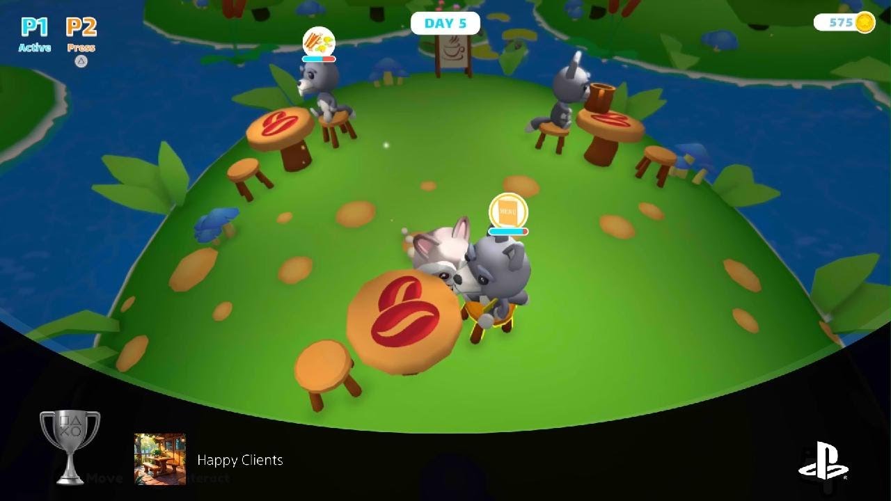 Forest Cafe Happy Clients Trophy PlayStation 5 PS5 Guide Game ...