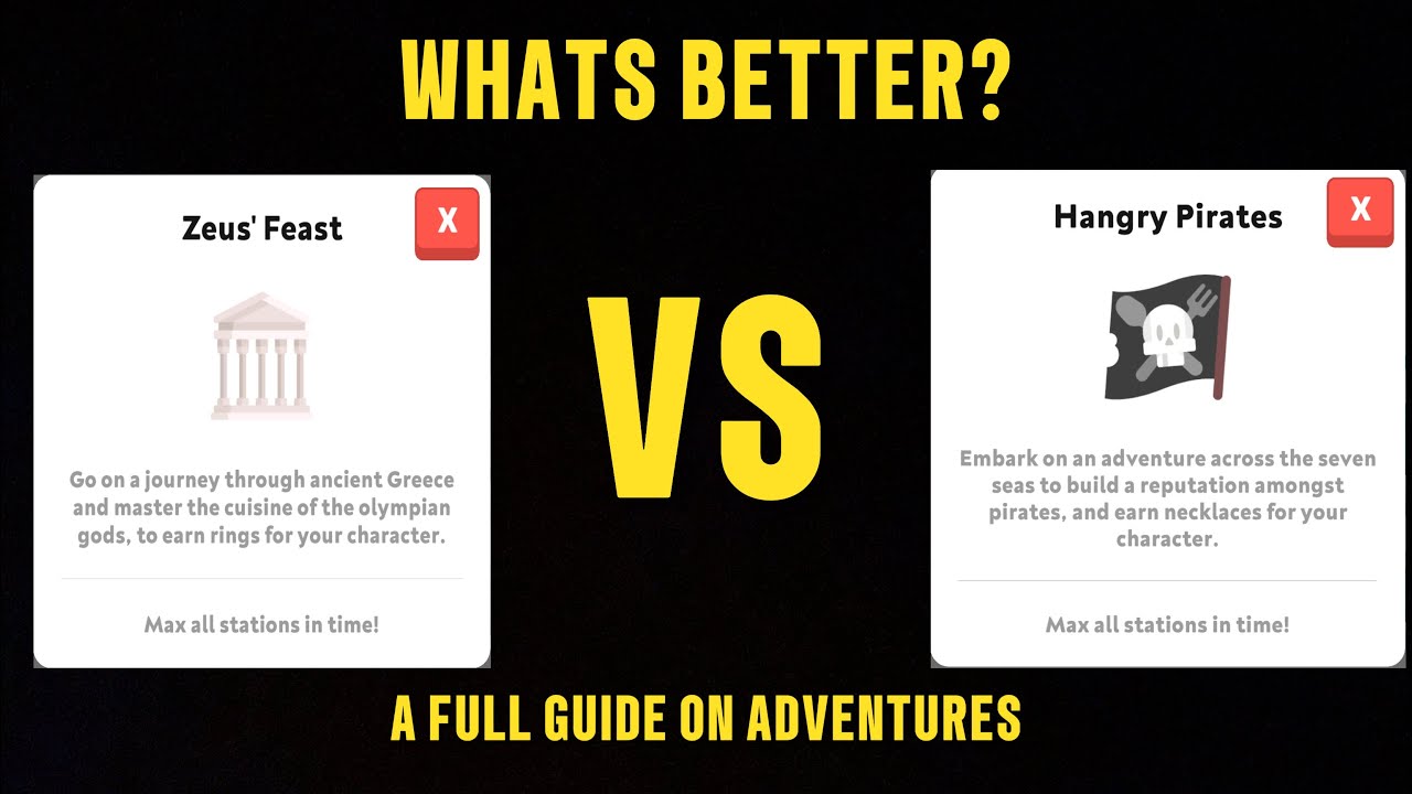 Eatventure: full guide on Adventures! - YouTube