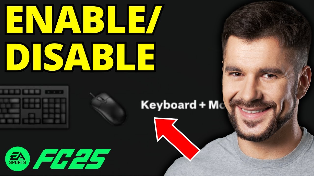 How To Enable / Disable Mouse From Keyboard on FC 25 - YouTube