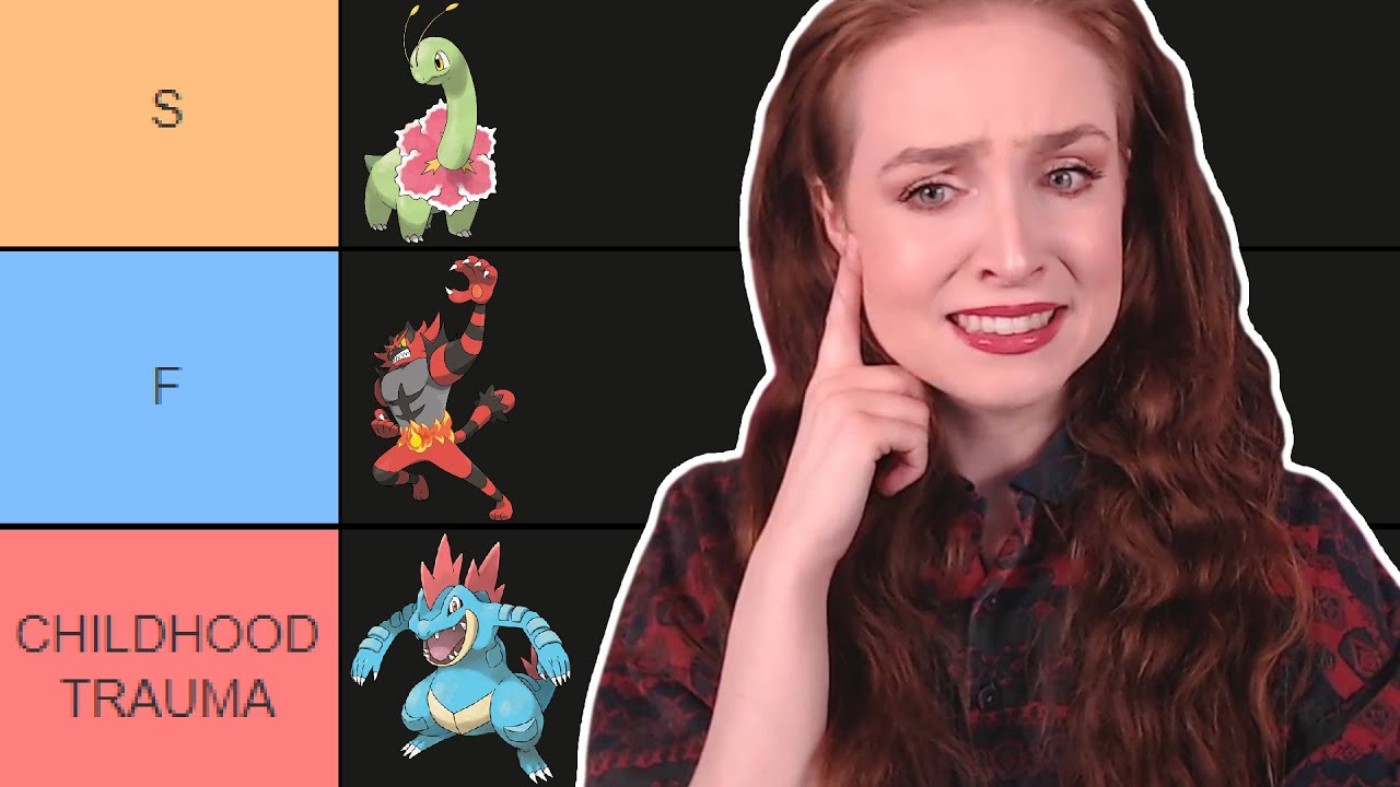 PRO POKEMON PLAYER RANKS EVERY STARTER POKEMON | First AND Final ...