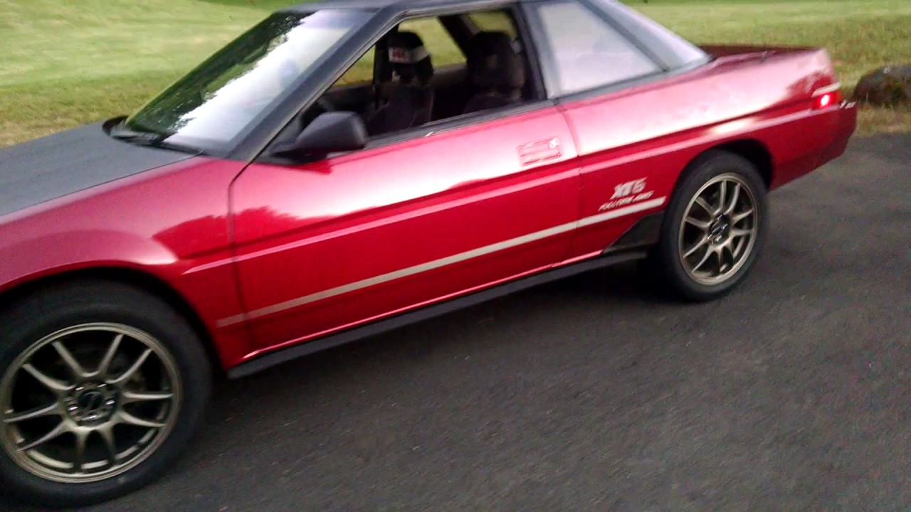 1989 Subaru XT6 walk around - YouTube