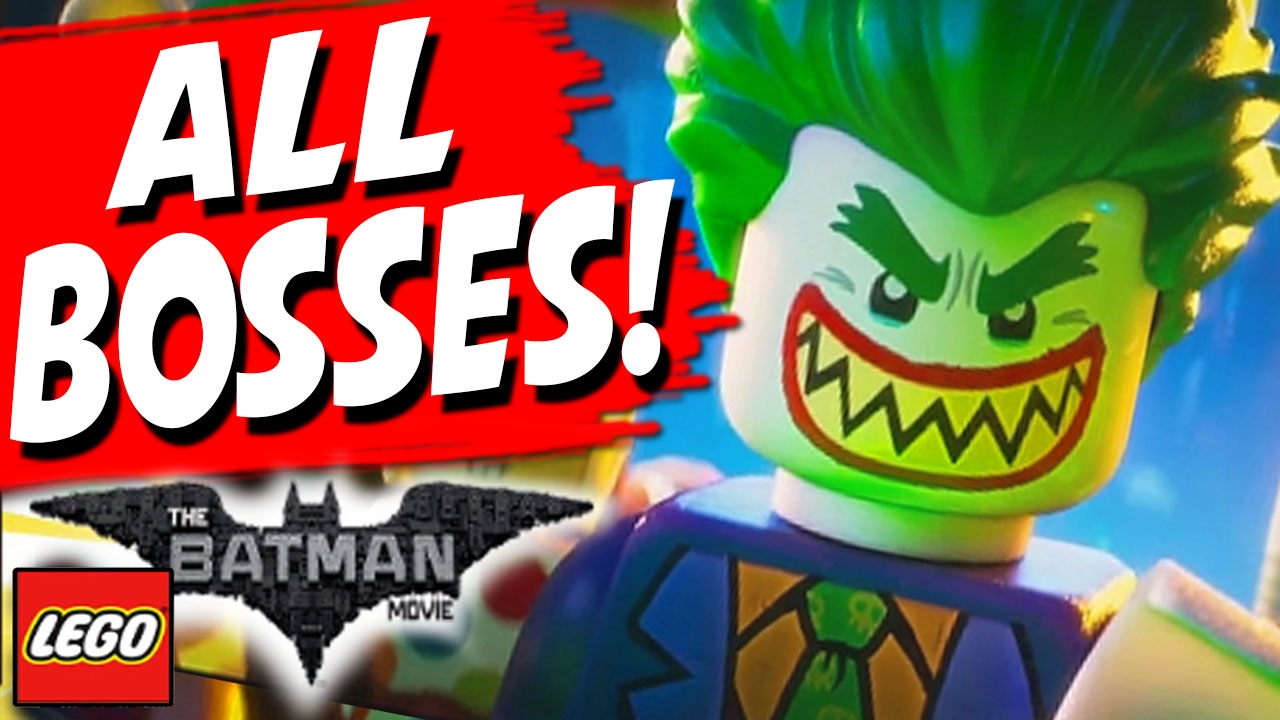 LEGO Dimensions: Batman Movie - ALL BOSSES - YouTube