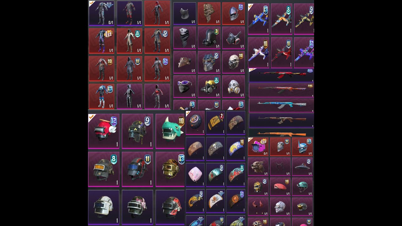 Inventory review pubg mobile - YouTube