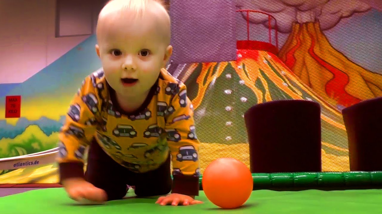Baby Ball Pit World part 3 - Volcano Challenge - YouTube