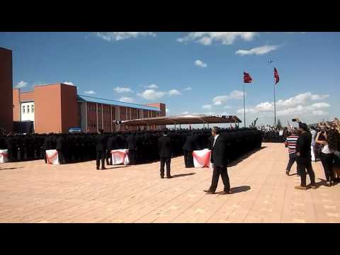 Kastamonu polis yüksel okulu 15 donem Yemin töreni