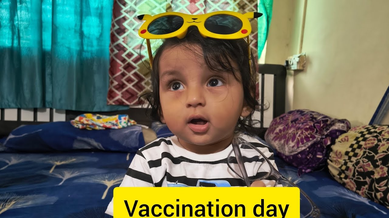 baby getting 9 month vaccination shot#vlog #viralvideo #video # ...
