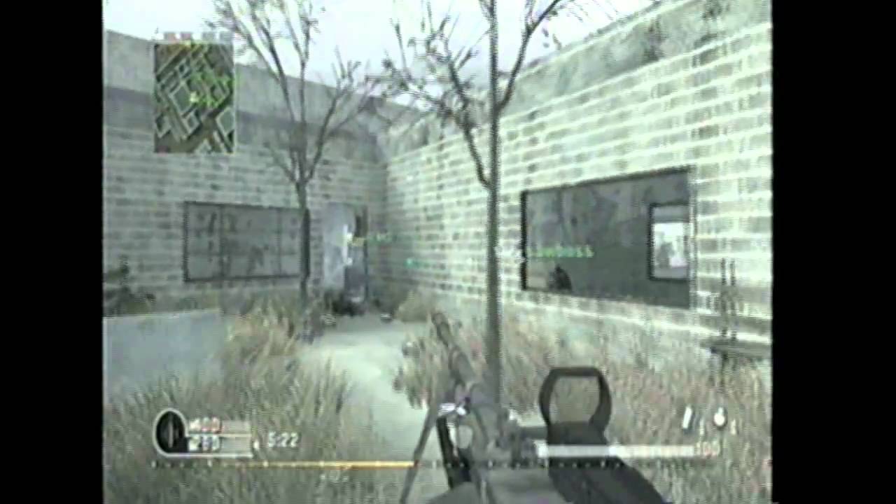 Call of Duty 4 Reflex Edition Wii online gameplay - YouTube