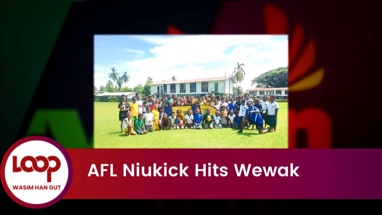 AFL Niukick Hits Wewak - YouTube