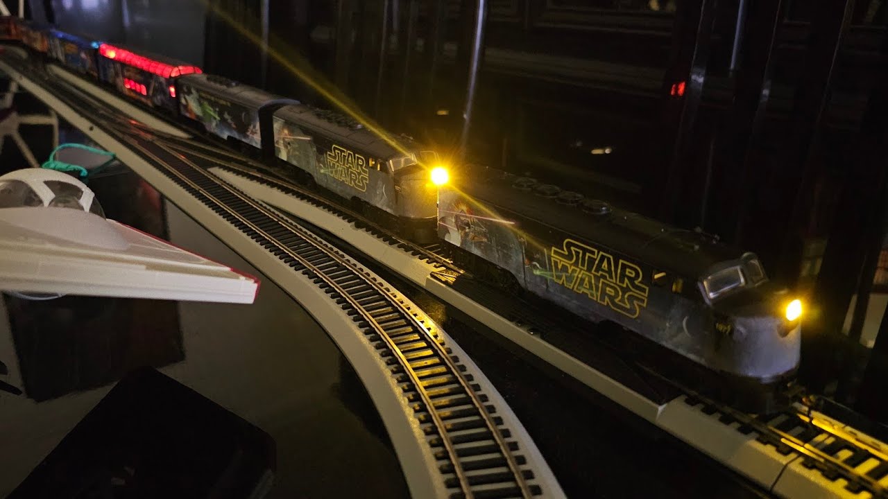 Star Wars Train. 2nd Locomotive added to the Far Far Away Express ...