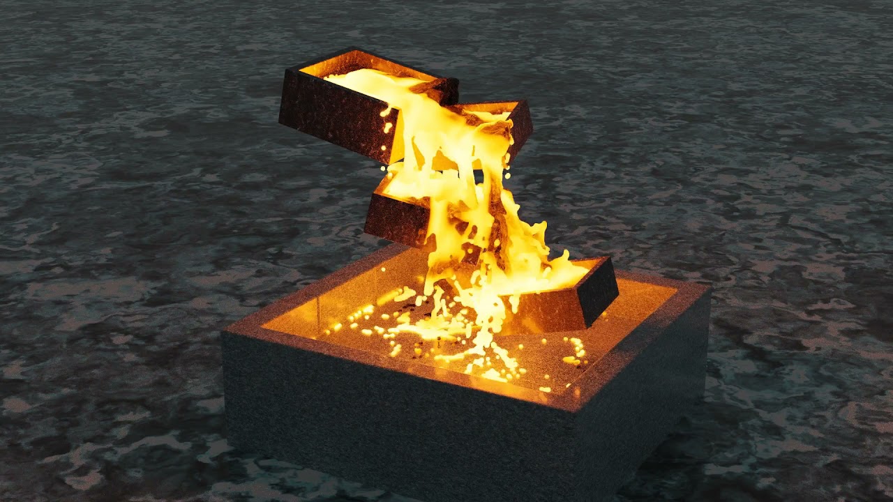 Sci-Fi Lava simulation in Blender 3D #(02) - YouTube