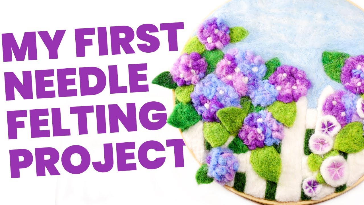 Even BEGINNERS Can Make Absolutely GORGEOUS Needle-Felted Scenes - YouTube