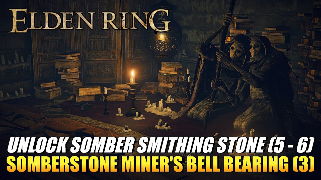 Elden Ring - Somber Smithing Stone (5 - 6) In The Twins Shop - YouTube