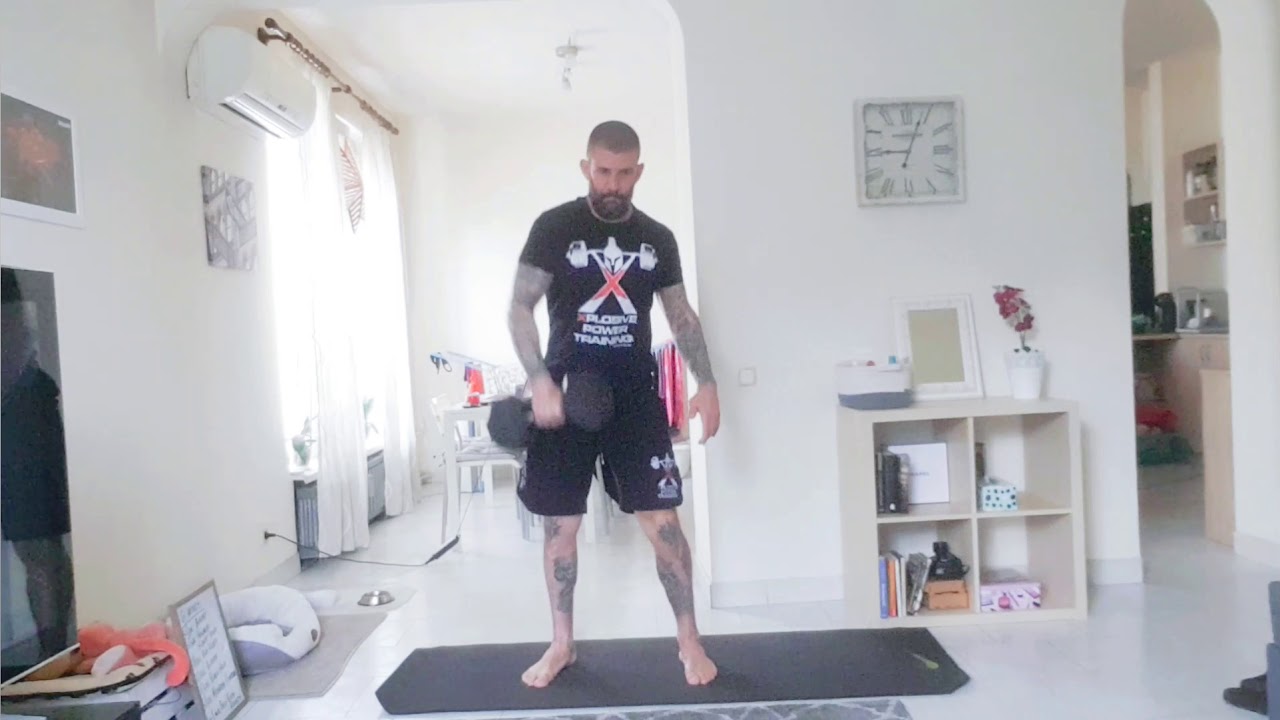 DB/KB Hang Snatch Pull + Power Snatch - YouTube
