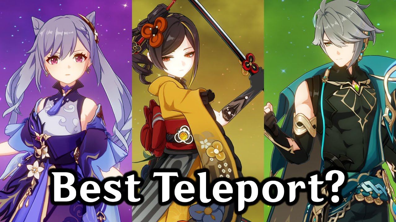 Who Has the BEST Teleport in Genshin Impact? Chiori, Keqing, or ...