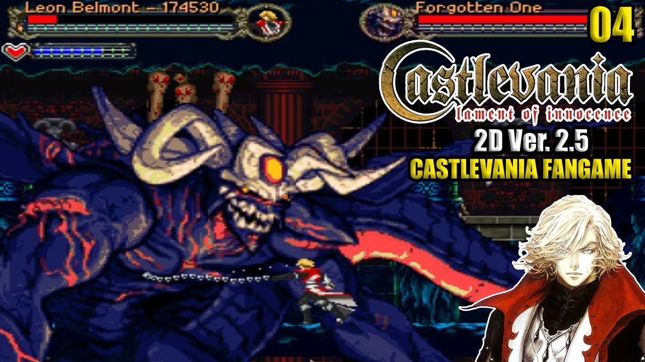 Castlevania: Lament of Innocence 2D (Fangame) (PC) EP.-04 LEON BELMONT ...