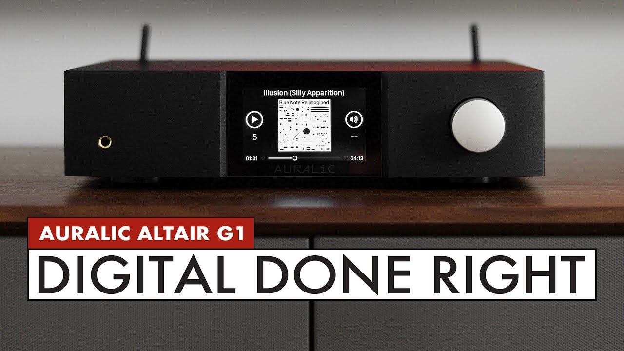 ULTRA HIGH END MUSIC STREAMING! AURALIC Altair G1 HiRes Music Streamer ...