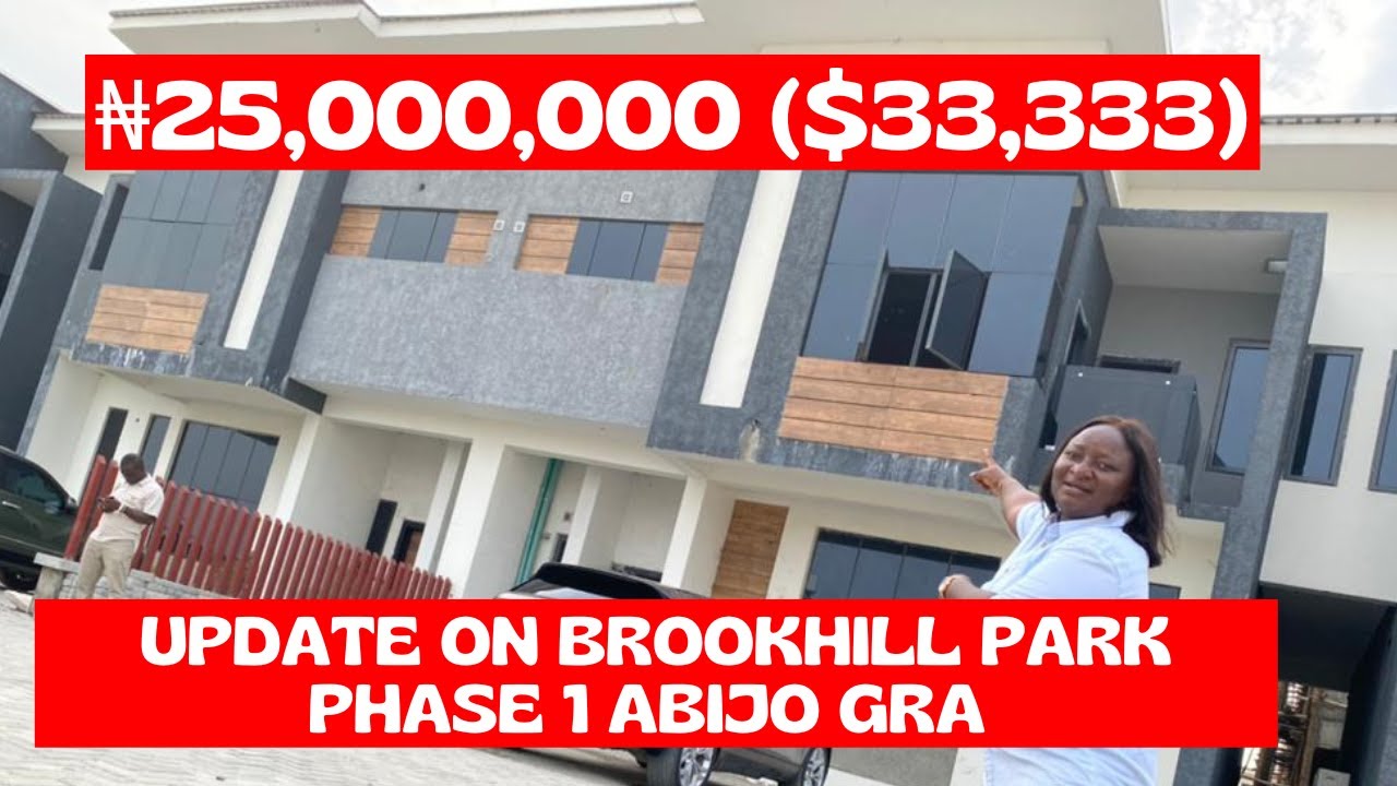 Still Selling Brookhill Park Phase 1 Abijo GRA Lekki Lagos: Smart And Luxury Homes In Lekki ...