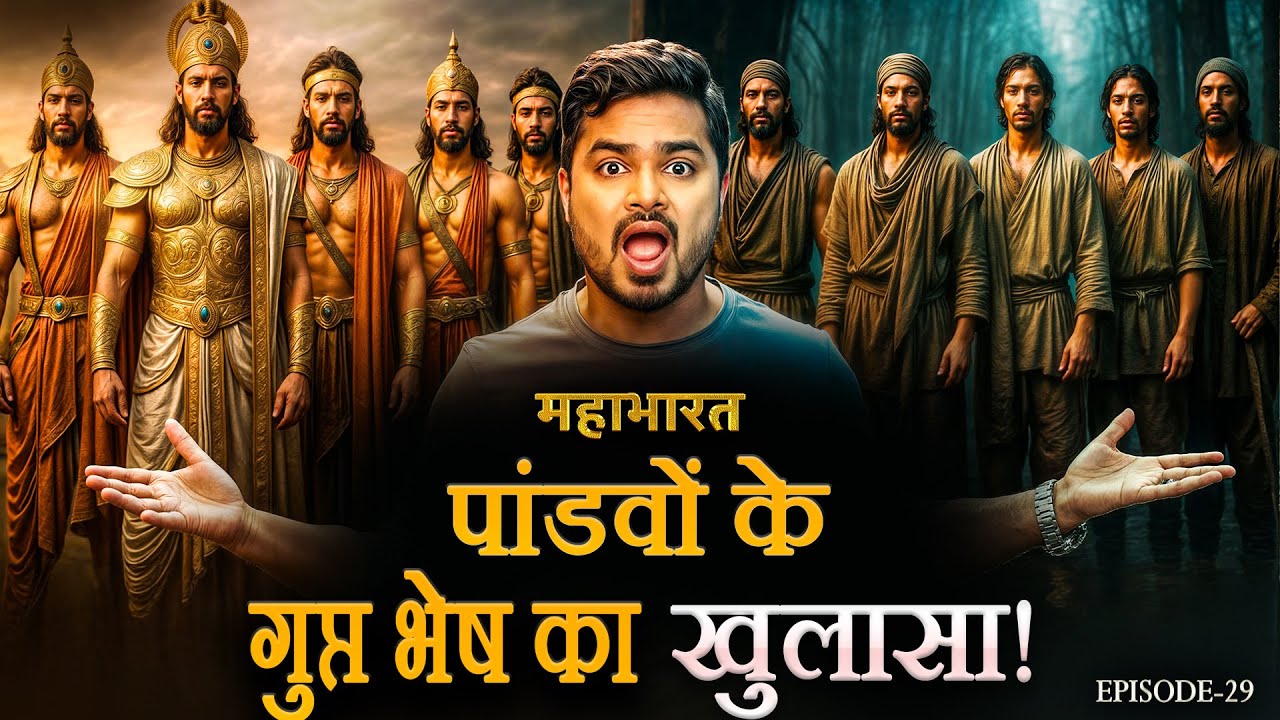 Pandavas’ Secret Disguises Revealed | The Mahabharat | MB-29 | Vikram ...