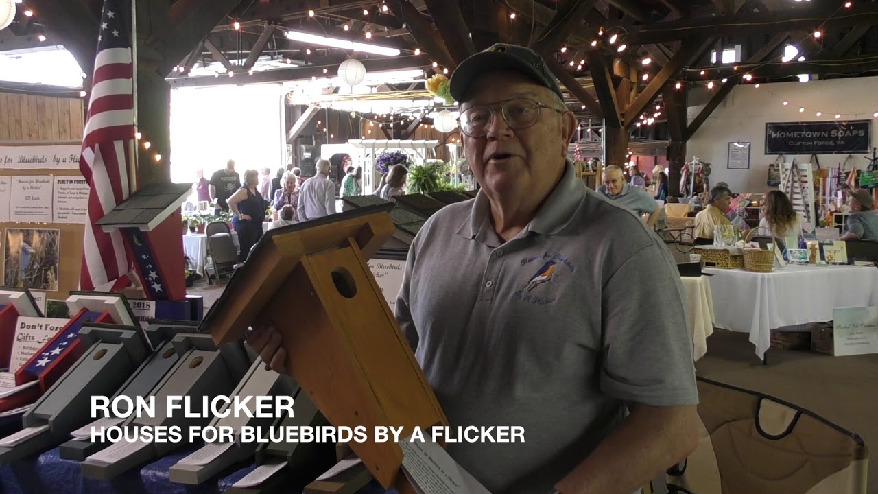 Ron Flicker: Houses For Bluebirds Is His Business - YouTube