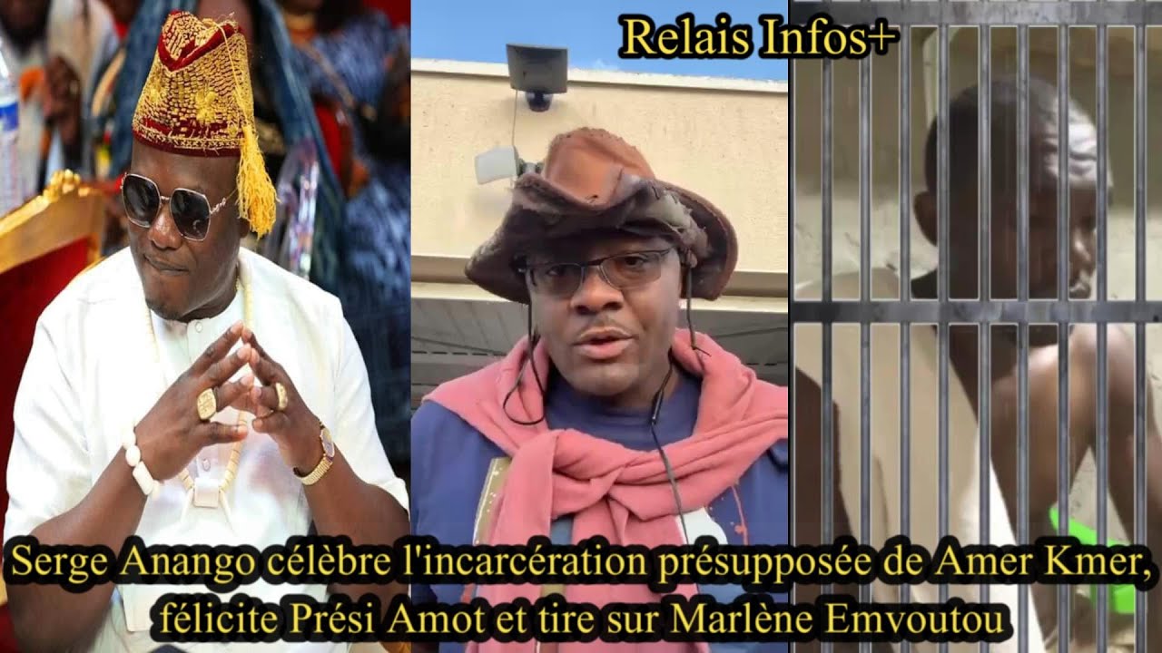 Serge Anango Célèbre L'incarcération De Amer Kmer, Félicite Prési Amot ...
