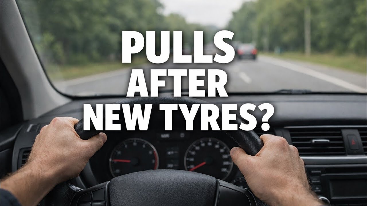 Why Your Car Pulls Left or Right After New Tyres - YouTube