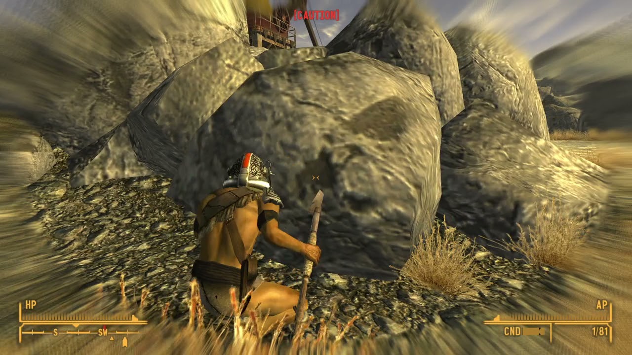 Fallout New Vegas - Tribal Hunting Spear Stealth build vs Quarry ...