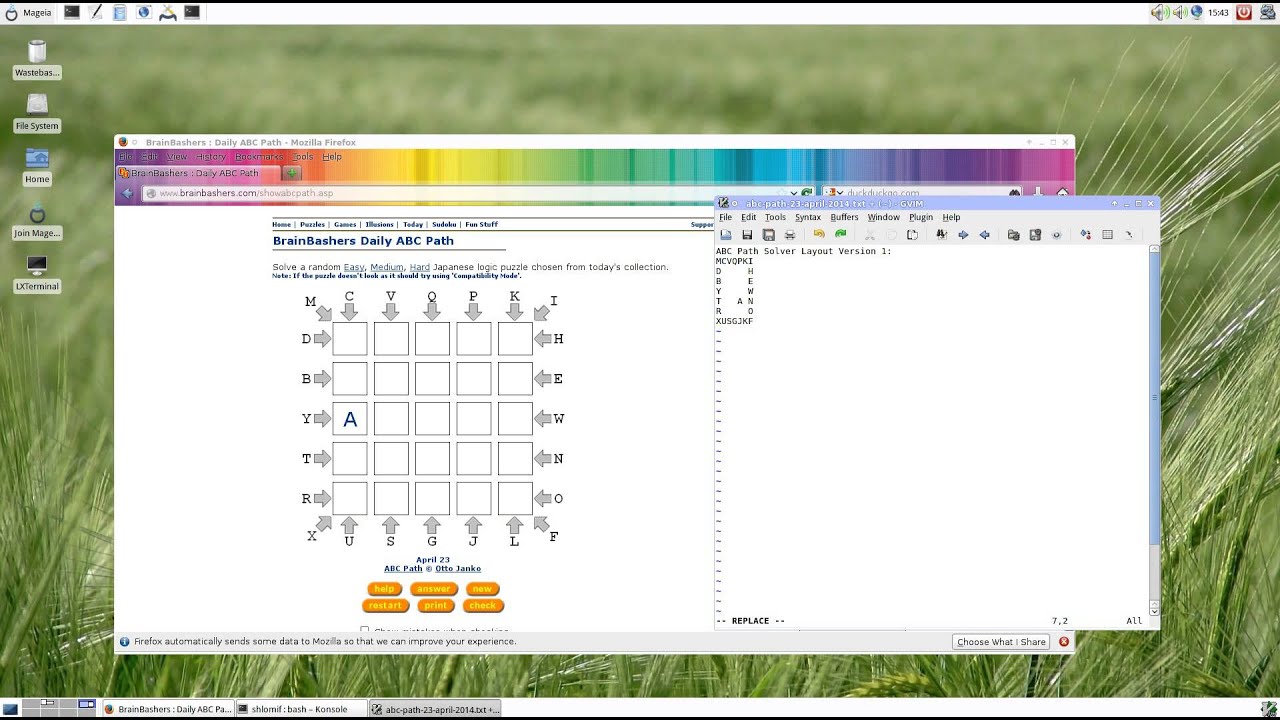 Demo of the ABC Path Solver and Generator - YouTube