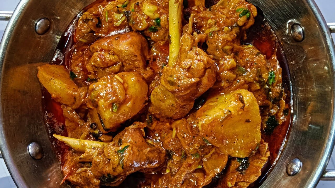 CHICKEN DUM ALOO recipe | चिकन दम आलू | easy one pot recipe - YouTube