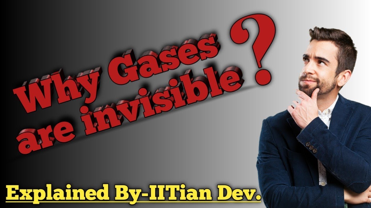 Why Gases are invisible||#sciencefacts ||#physics||The Knowledge Island ...